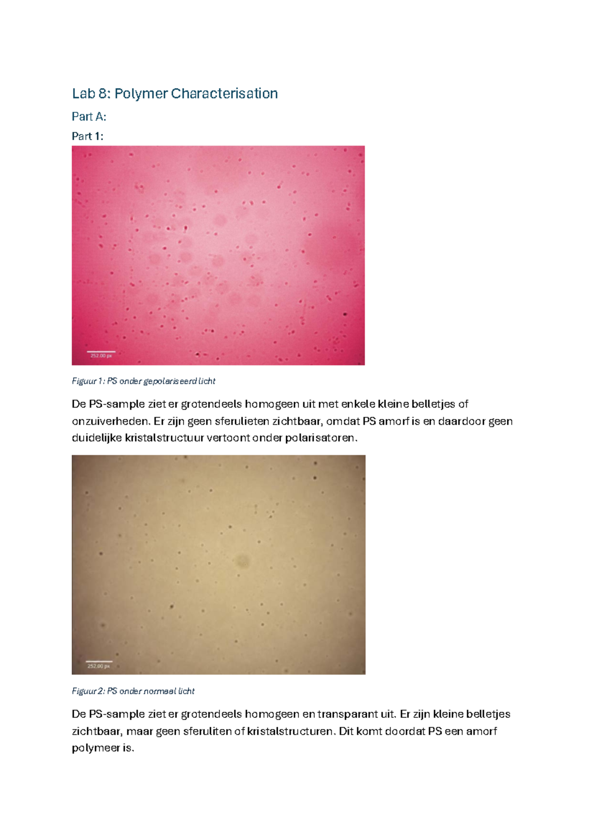 Lab 8: Polymer Characterisation - FTIR & Viscosity Analysis - Studeersnel