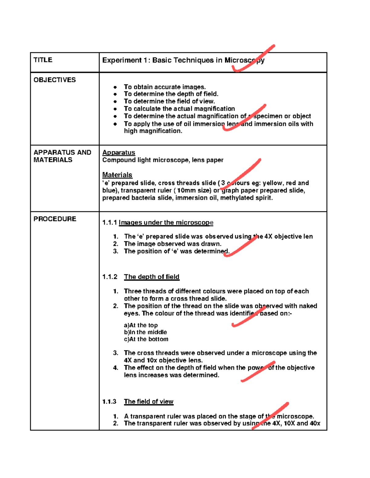 LAB Report EXP 1 (SEM 1) ( Marked) - TITLE Experiment 1: Basic ...