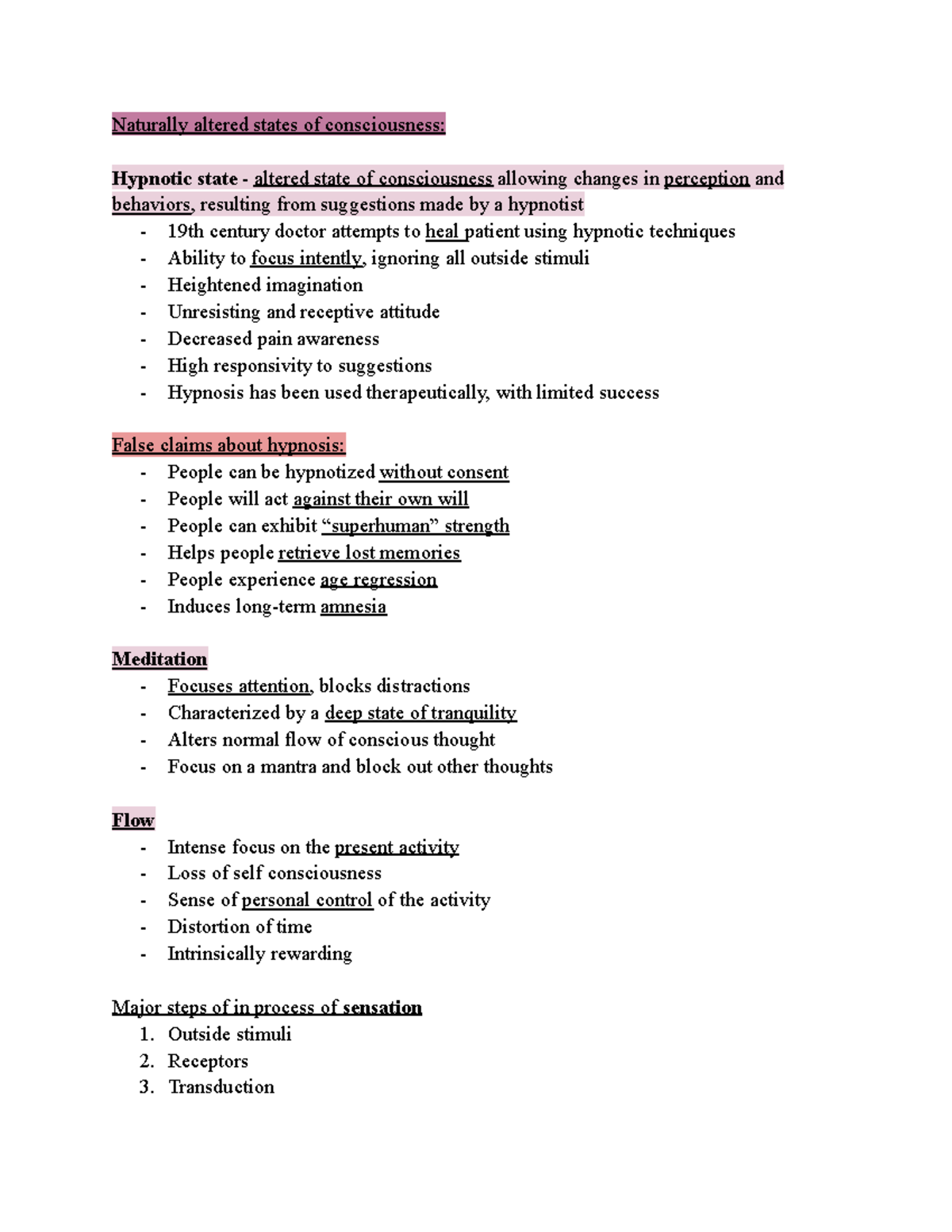 Psychoactive Drugs and Their Effects: A Study Guide (PSY 101) - Studocu
