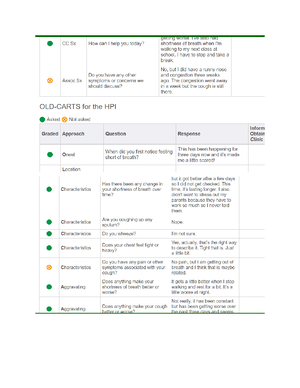 Final Exam Practice Questions - Chapter 4 An 86-year-old female comes ...