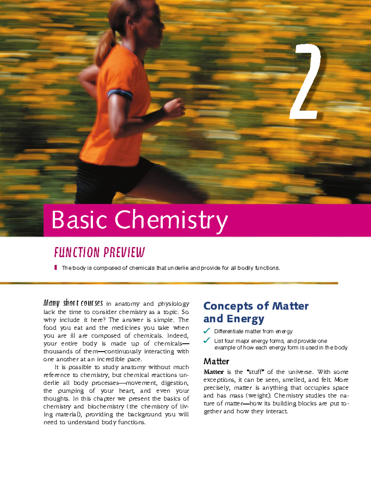 N101 Final Exam Notes: Basic Chemistry in Human Physiology - Studocu