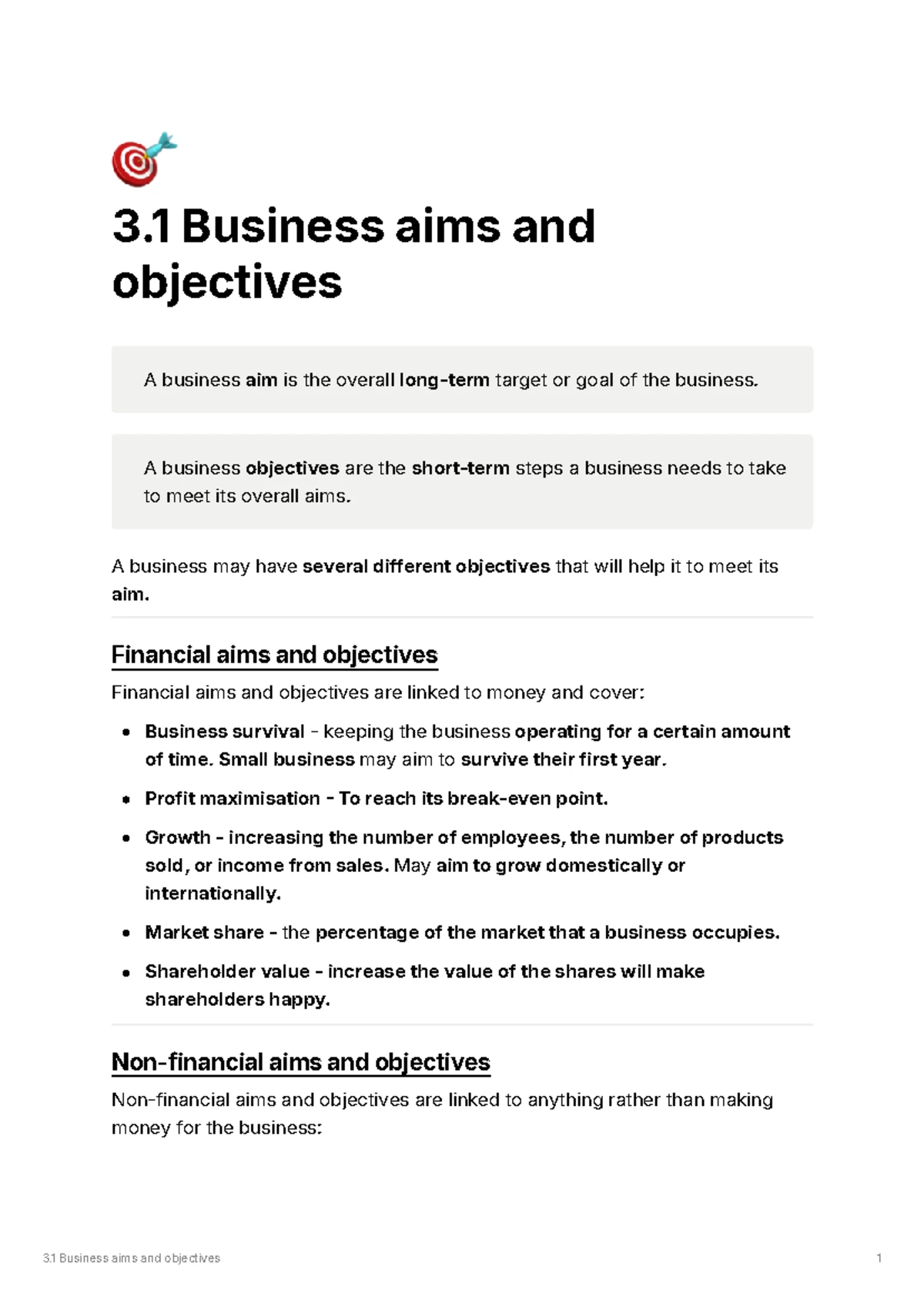 Business - How to answer 6 marker - 📜 Analyse questions (6 marks ...