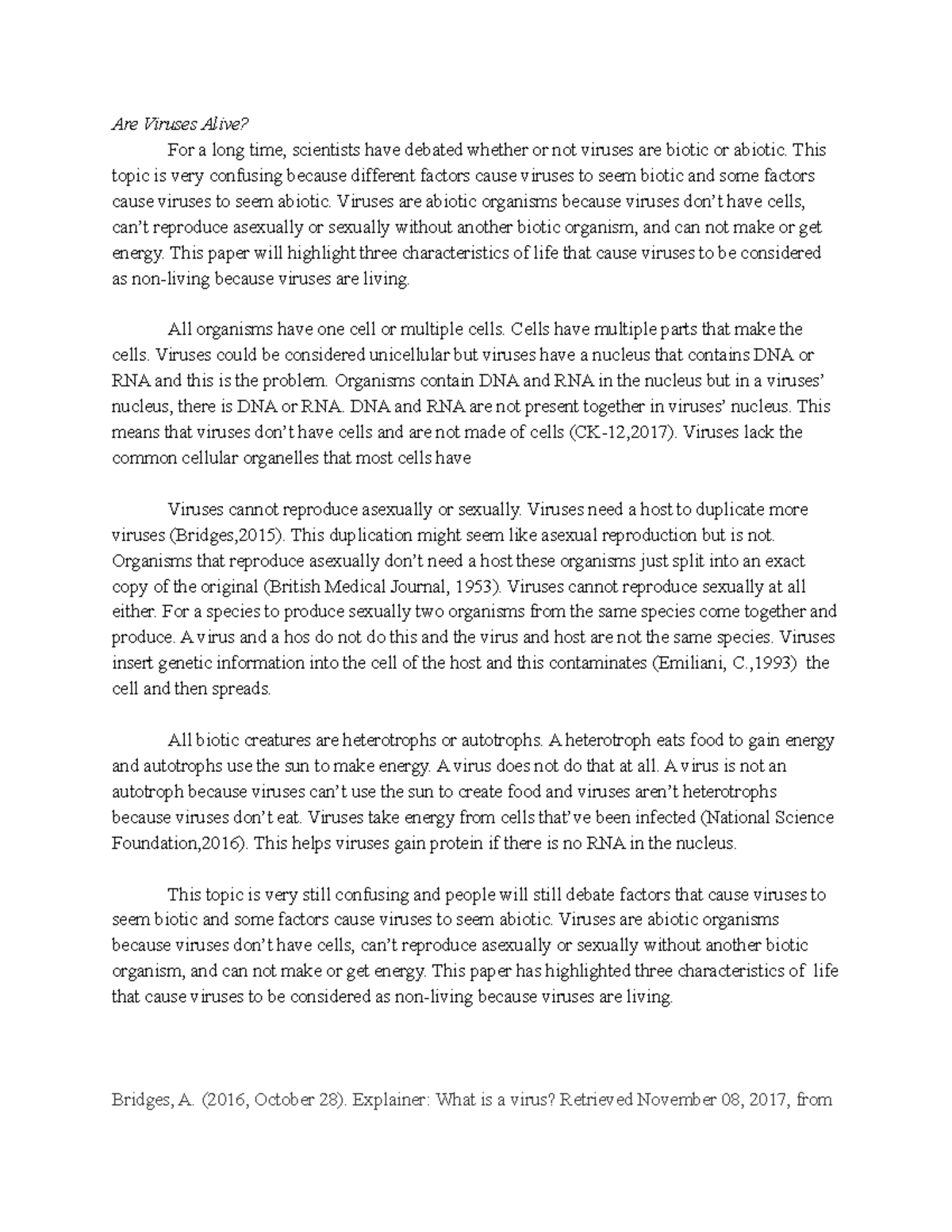 Virus Debate: Are They Alive or Not? Insights and Characteristics - Studocu