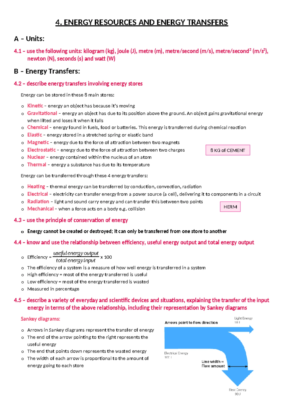 A-Level Chemistry Equation Sheet - Equation Sheet for A-Level Chemistry ...