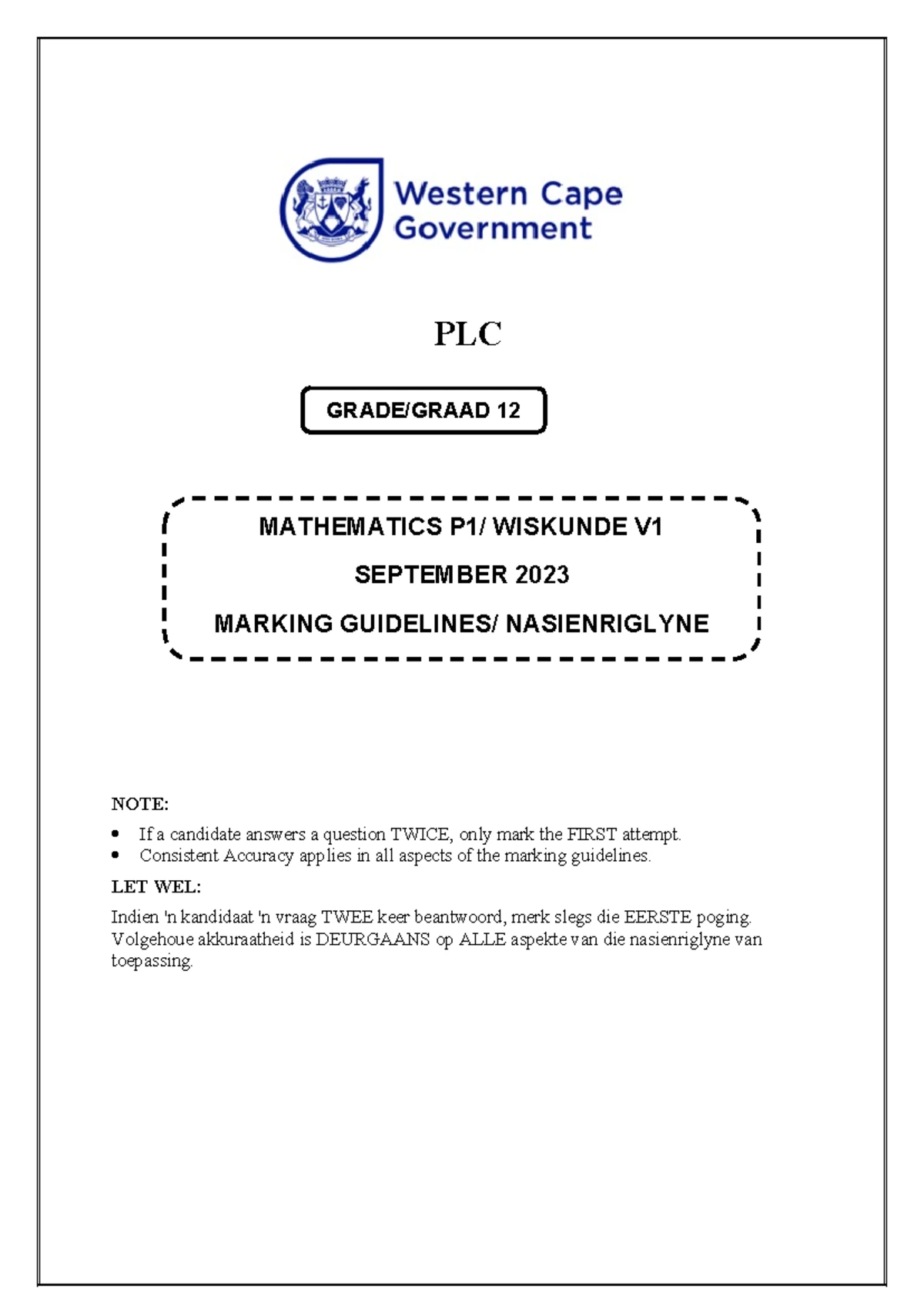 Lesson Plan Gr 9 Mathematics Term 3 Week 1: Functions & Relationships ...