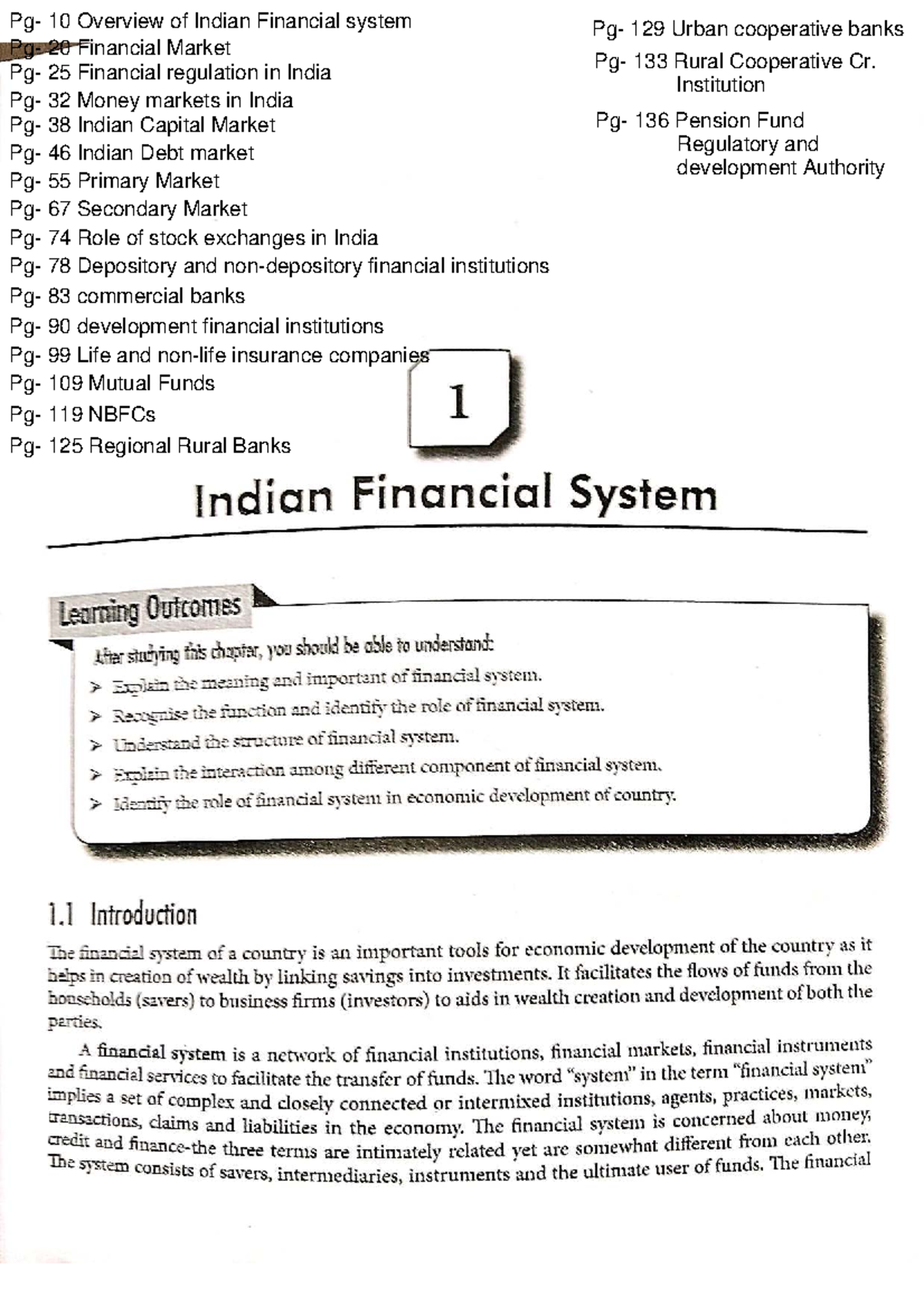 #fim readings - notes of financial market in institutions - Bachelors ...