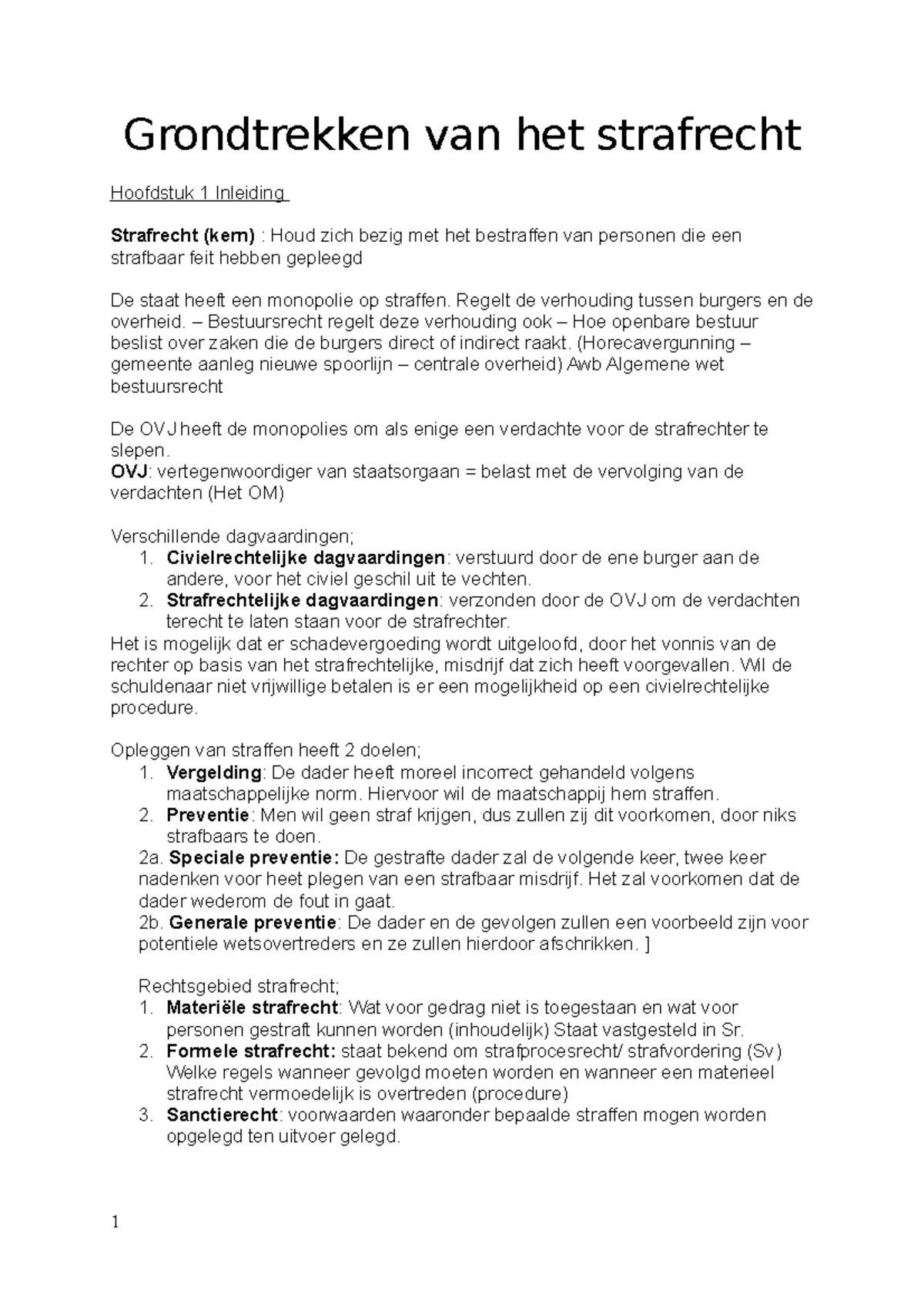 De verdachte en de advocaat – Les 1 en 2, Rechtspraak en Procedures ...