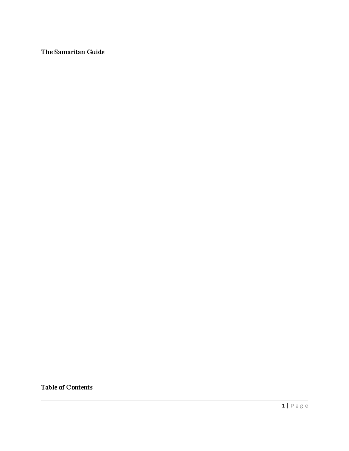 A Guide to The Samaritan App: Insights and Implications (Combined-1 ...