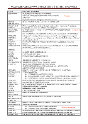 [Solved] e Portfolio A028 - 30 cfu abilitazione insegnamento - Studocu