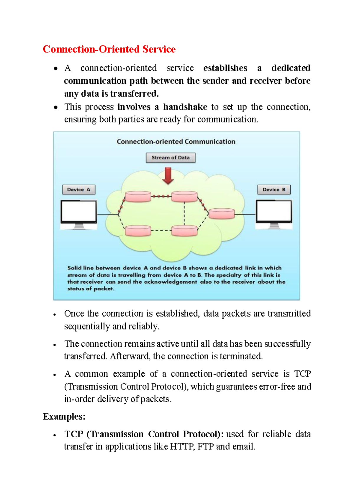 Connection-Oriented vs. Connectionless Services: A Comparative Study ...