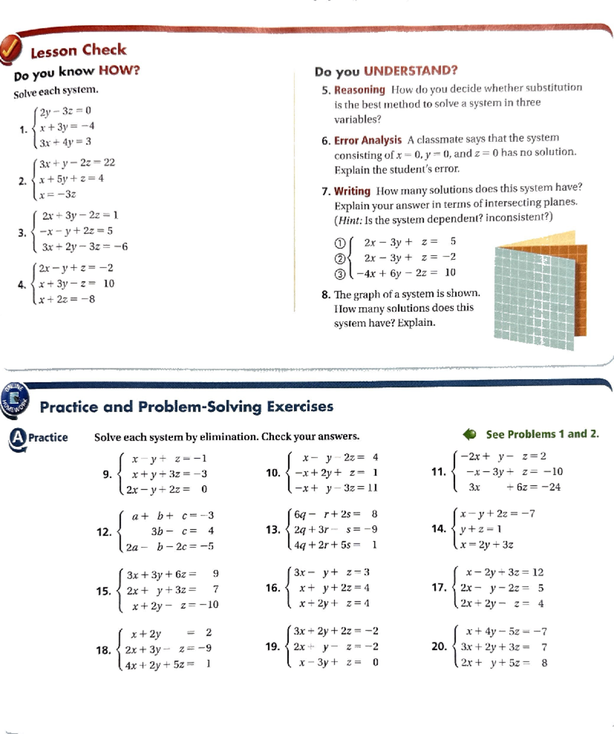 Unit 2 Algebra Assignment: Systems of Equations and Solutions - Studocu