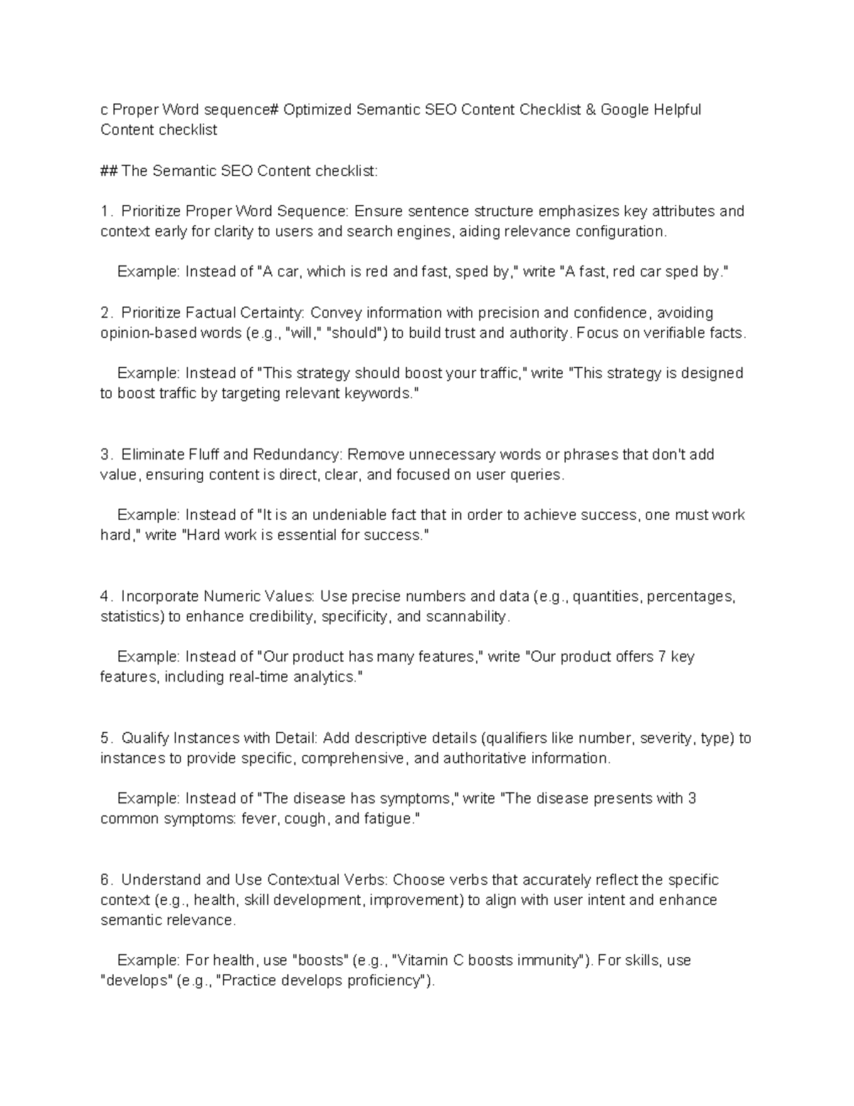 Optimized Semantic SEO Content Checklist: Key Strategies for Success ...