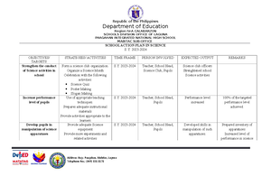Science 8 Q3 M14 - Science 8 Science – Grade 8 Quarter 3 – Module 14 ...