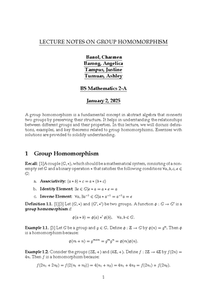 7. Abstract Algebra - - Studocu