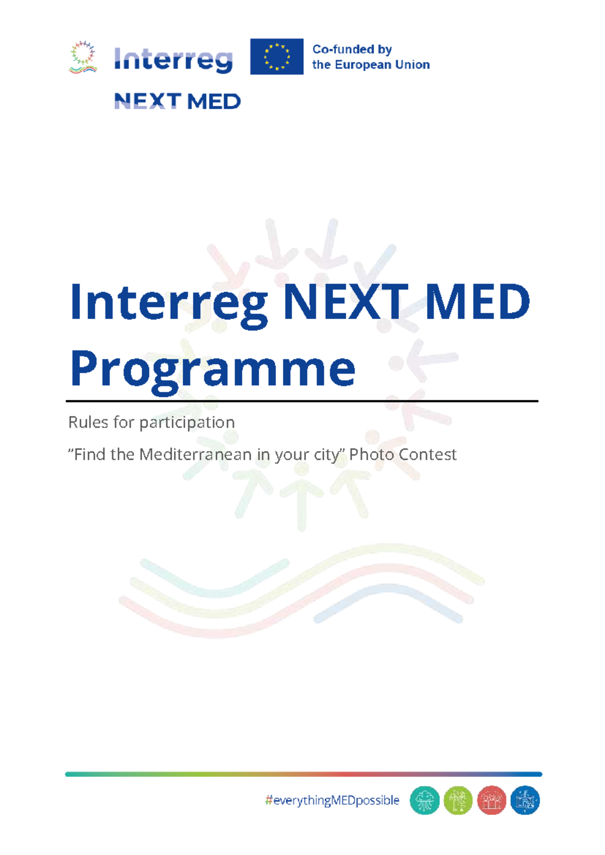 Interreg NEXT MED Photo Contest 2023: Participation Rules - Studocu