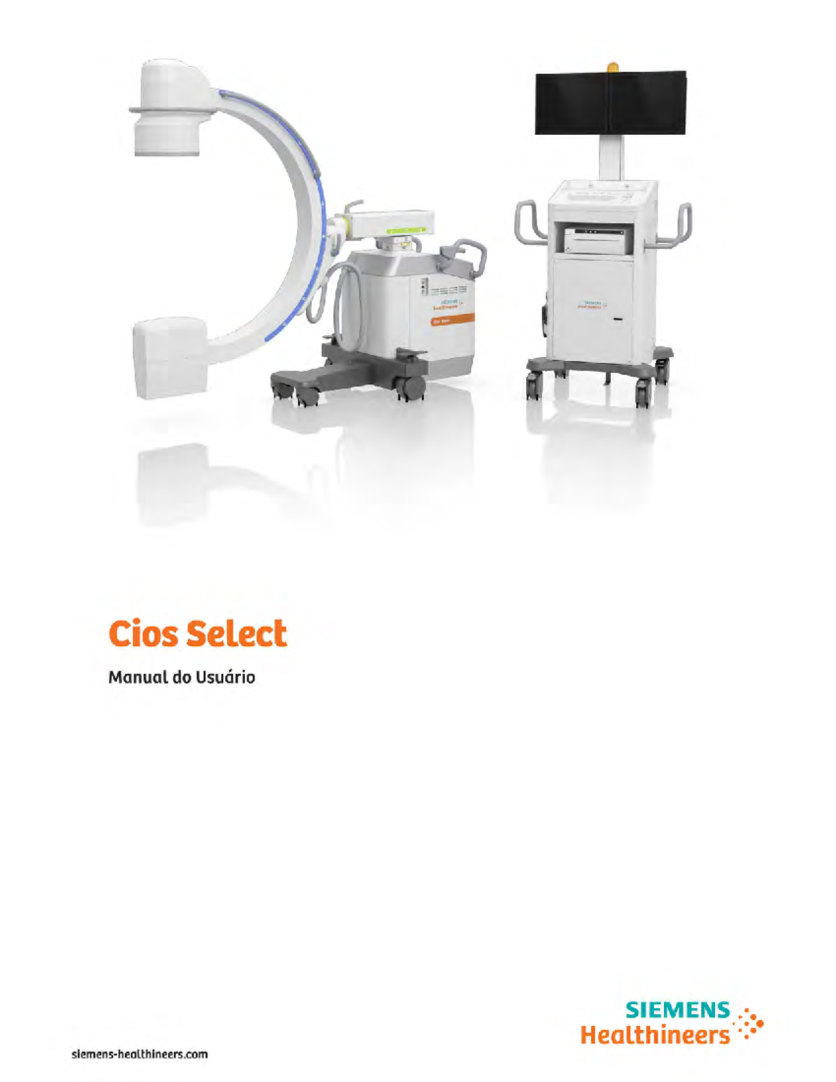 Manual do Usuário - Arco Cirúrgico Cios Select da Siemens - Modelo 2 ...