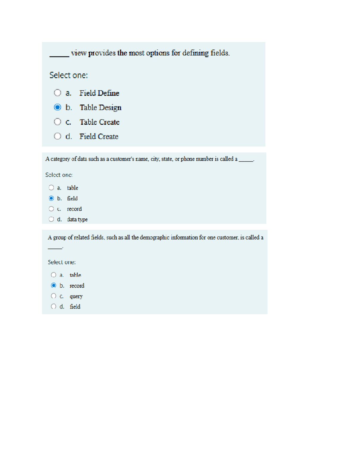 Final Exam Study Guide for Course XYZ: Database Management Essentials ...