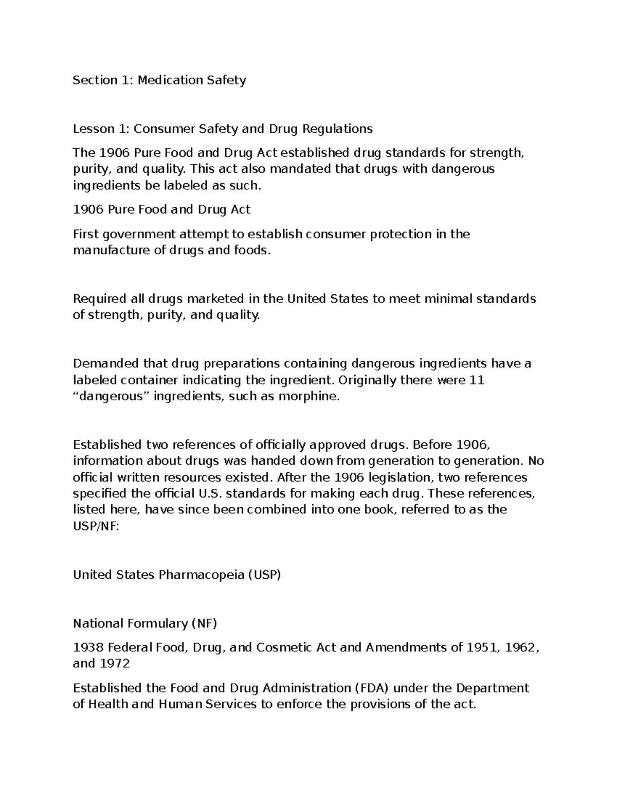 Intro to Pharmacology: Lessons on Drug Safety & Regulation (PHM101 ...