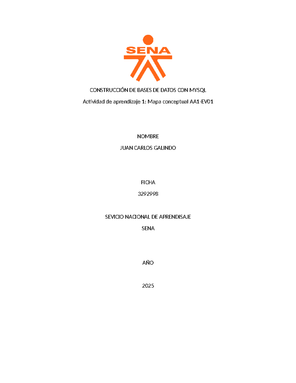 Construcción de Bases de Datos con MySQL: Mapa Conceptual - Studocu