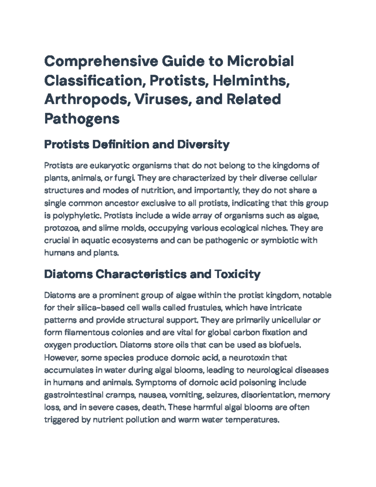 Comprehensive Guide to Microbial Classification and Pathogens Analysis ...