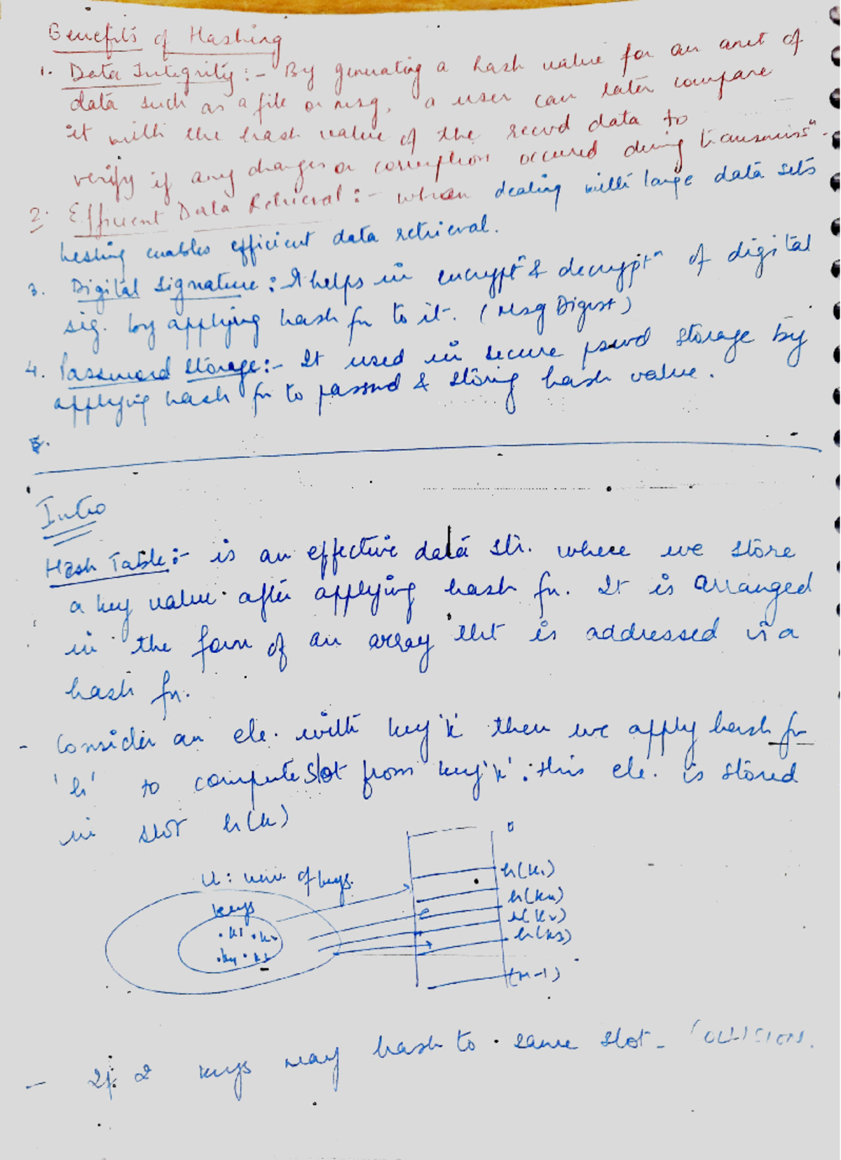 Hashing Notes 1 Genefits Data Of Hashing Generating A Hash Value For 8607