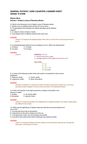 PE Quarter 4 Module 1 - Physical Education 11 Quarter 4 – Module 1 ...