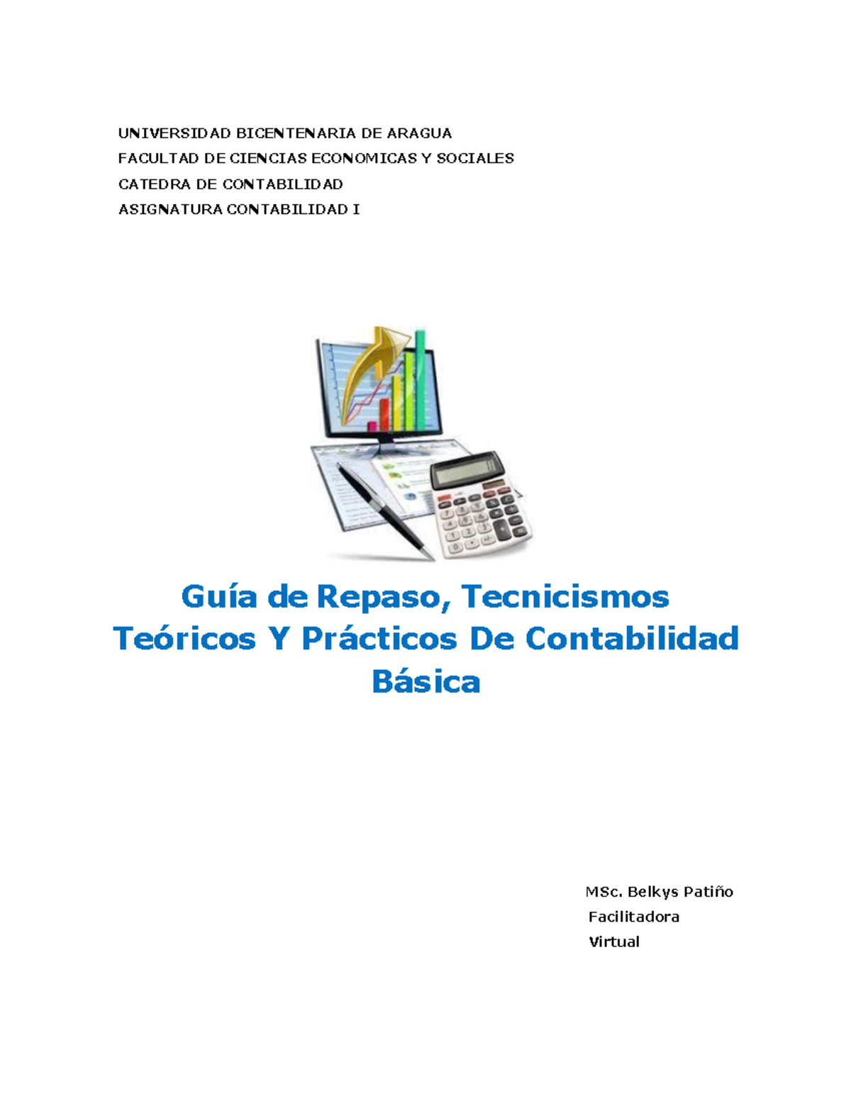 Guía de Repaso de Contabilidad I - Libro Diario y Mayor 2026-1 UBA ...