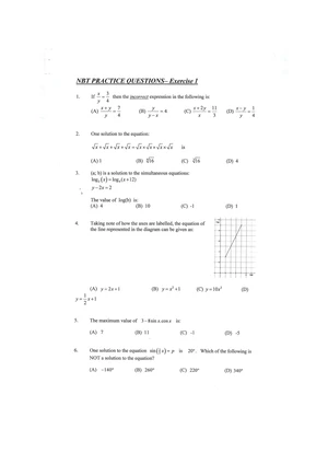 Gr 12 2020 Mathematics Paper 1 - Topic Revision Questions - Mathematics ...