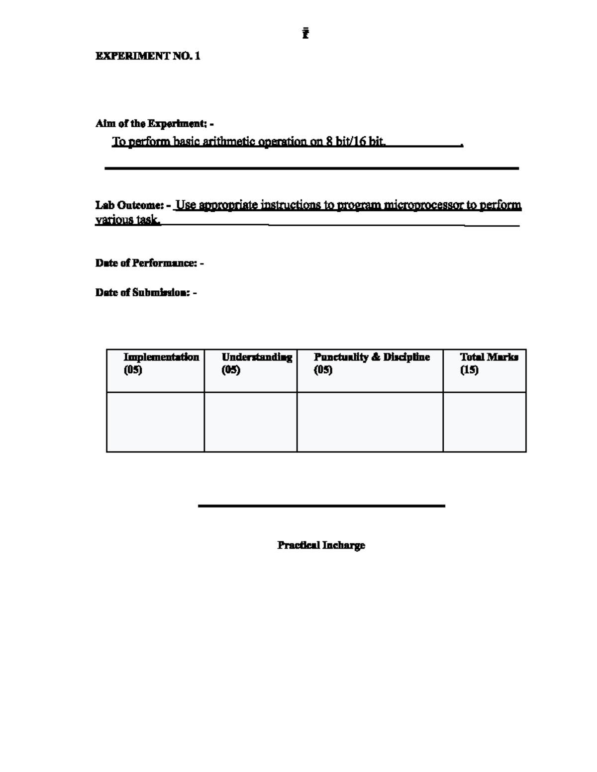 Microprocessor lab manual - Studocu