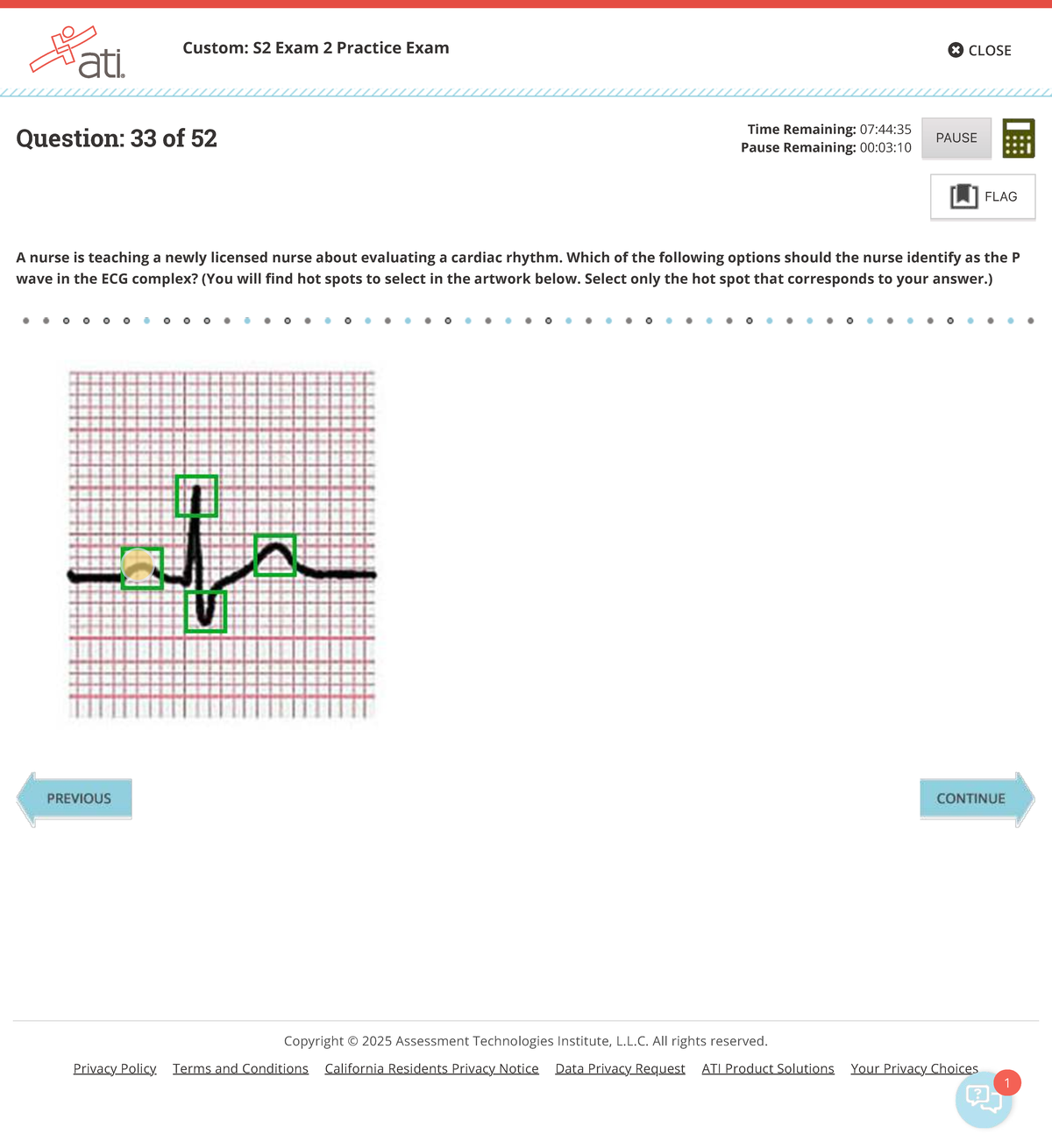 S2 Exam 2 Practice Exam - Cardiac Rhythm Evaluation - Studocu