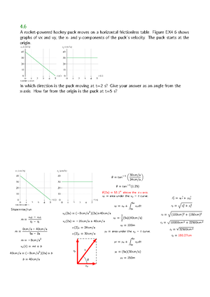 PHYS-2320 Mechanics - Chapter 03: Vector Addition and Motion Analysis - 3. Let A⃗ = 2ˆi + 3ˆj ...