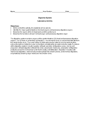 Respiratory System - Name_______________________________Year/Section ...