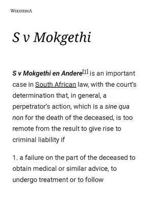 [Solved] R v Victor case on epilepsy judgement - Criminal Law (LCL 212E ...