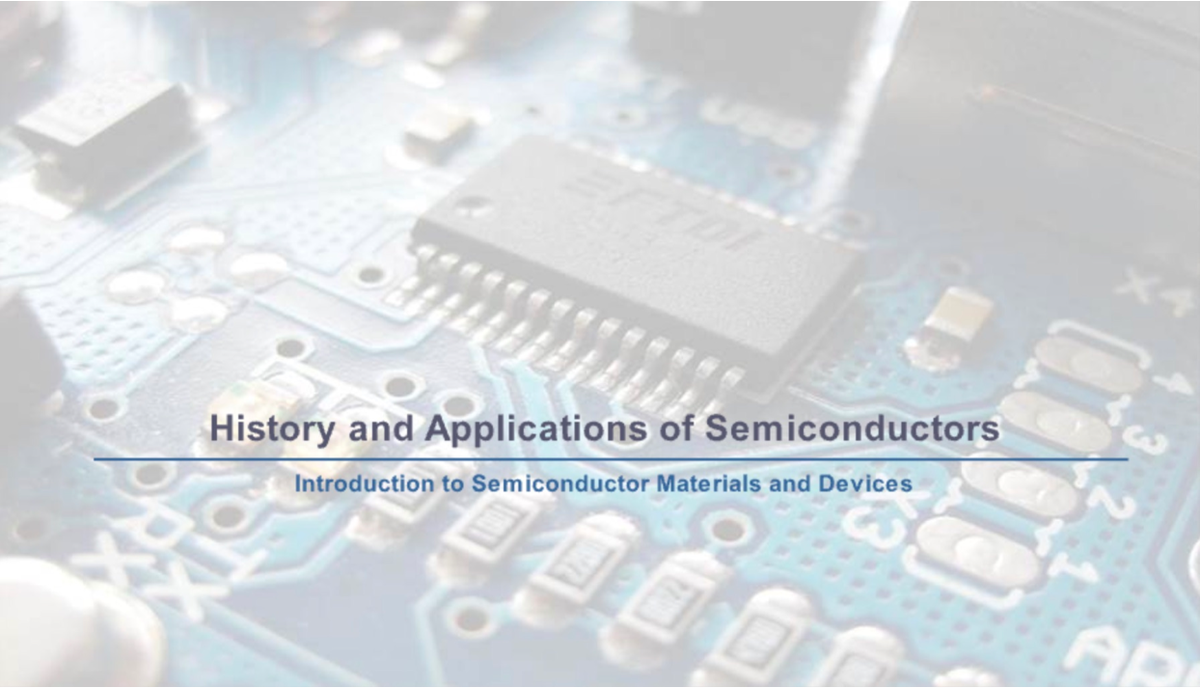 Semiconductor Materials & Devices Overview - Module 0 PPT Slides - Studocu