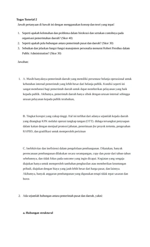 TUGAS INDIVIDU: RESUME MATERI AGENDA 2 ASN BERAKHLAK - Studocu