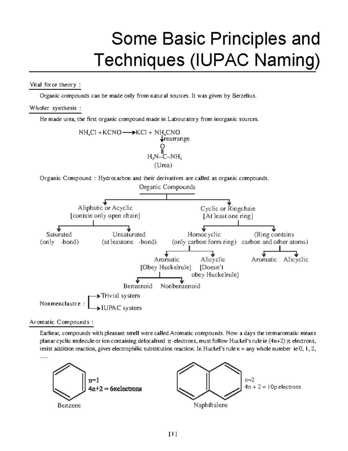 IUPAC Naming: Key Principles and Techniques - Formula Sheet - Studocu