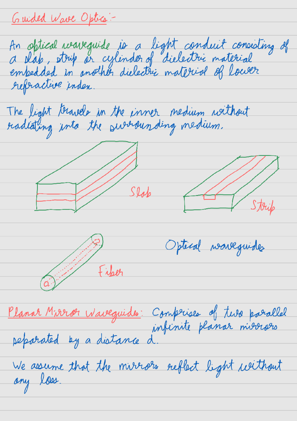 Photonics 250223 021603 - Guided Wave An optical waveguide is a light ...