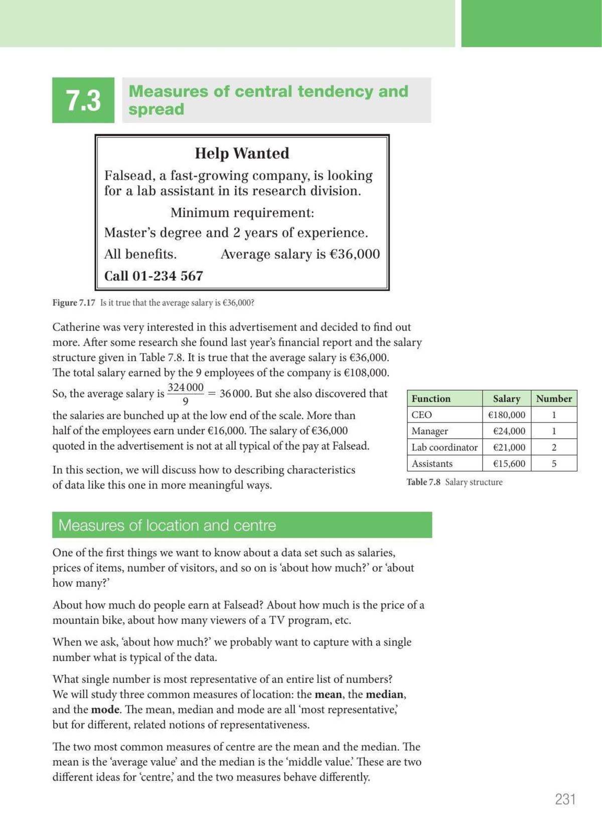 Descriptive Statistics: Measures of Central Tendency & Spread (Course ...