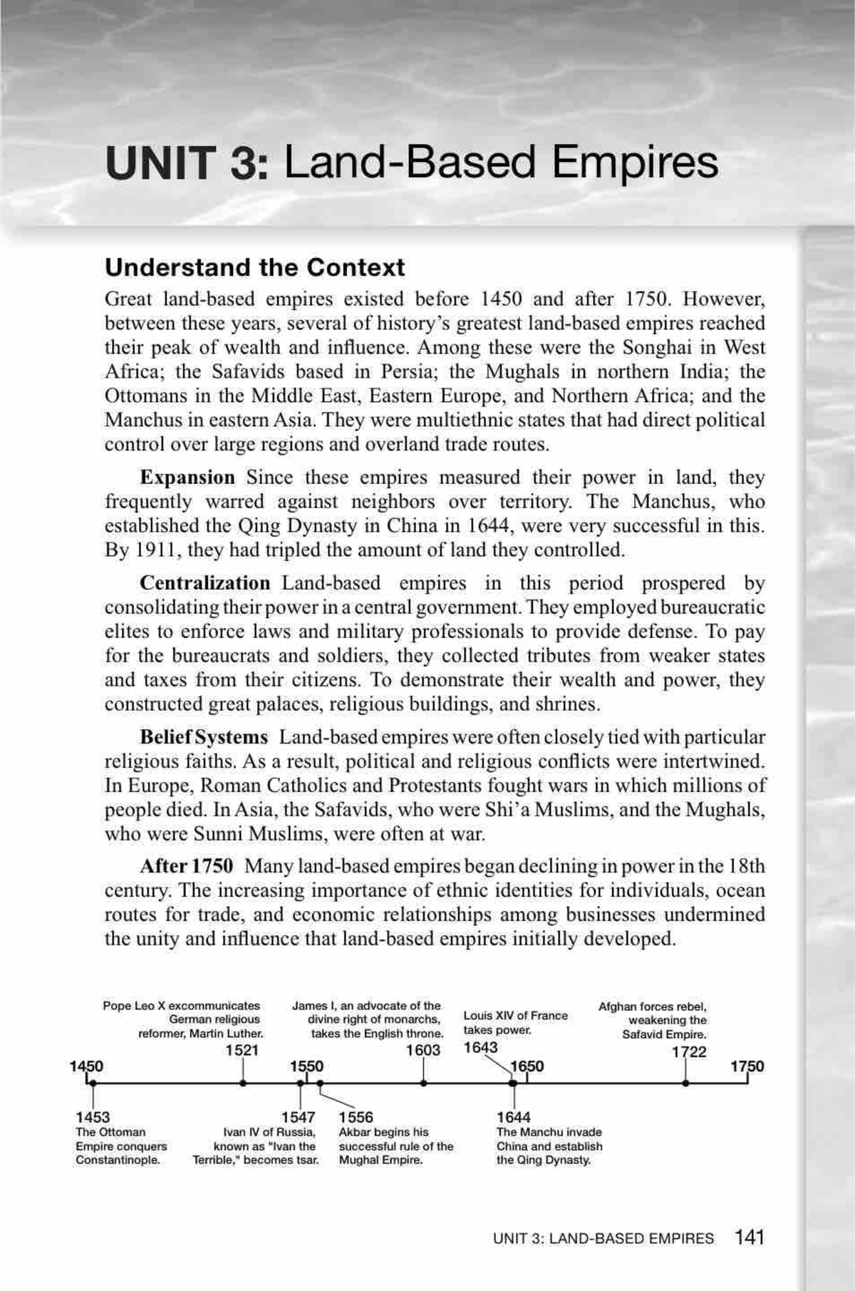 Amsco 3.1: European, East Asian, and Gunpowder Empires Expansion - Studocu