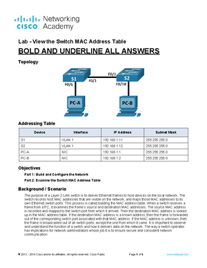 5.4.12 Packet Tracer - Configure Extended IPv4 ACLs - Scenario 1 ...