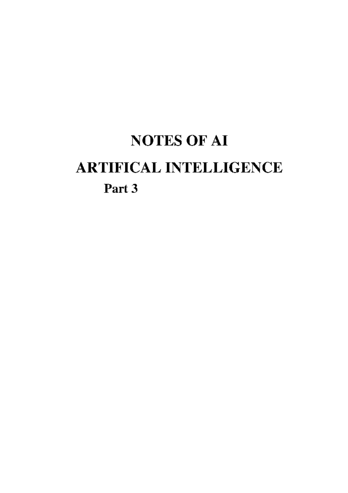 Artificial Intelligence Notes: Logic Notation & Truth Tables (Part 3 ...