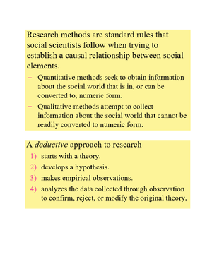Chapter 3 Social Inequality Notes - Economic Stratification & Social ...
