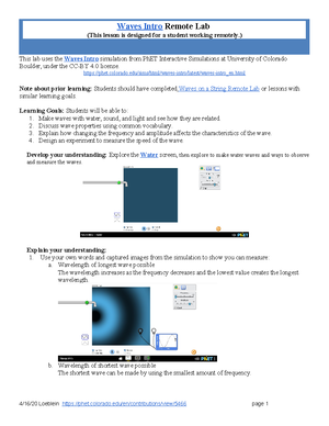 Reflection and Refraction - ) This lab uses the Bending Light ...