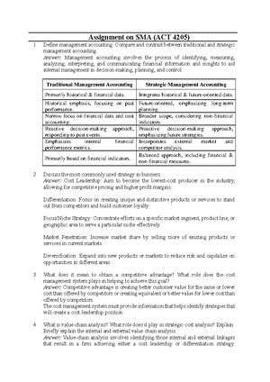 Managerial accounting chapter 3 solution - Chapter 3 Costing Solutions ...