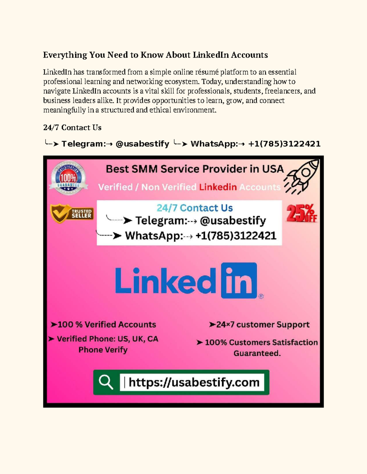 LinkedIn Accounts: Essential Guide for Professionals and Students - Studocu