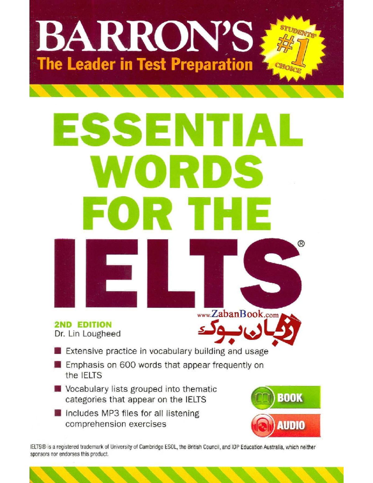 Barron's Essential IELTS Vocabulary: Key Concepts & Practices - Studocu
