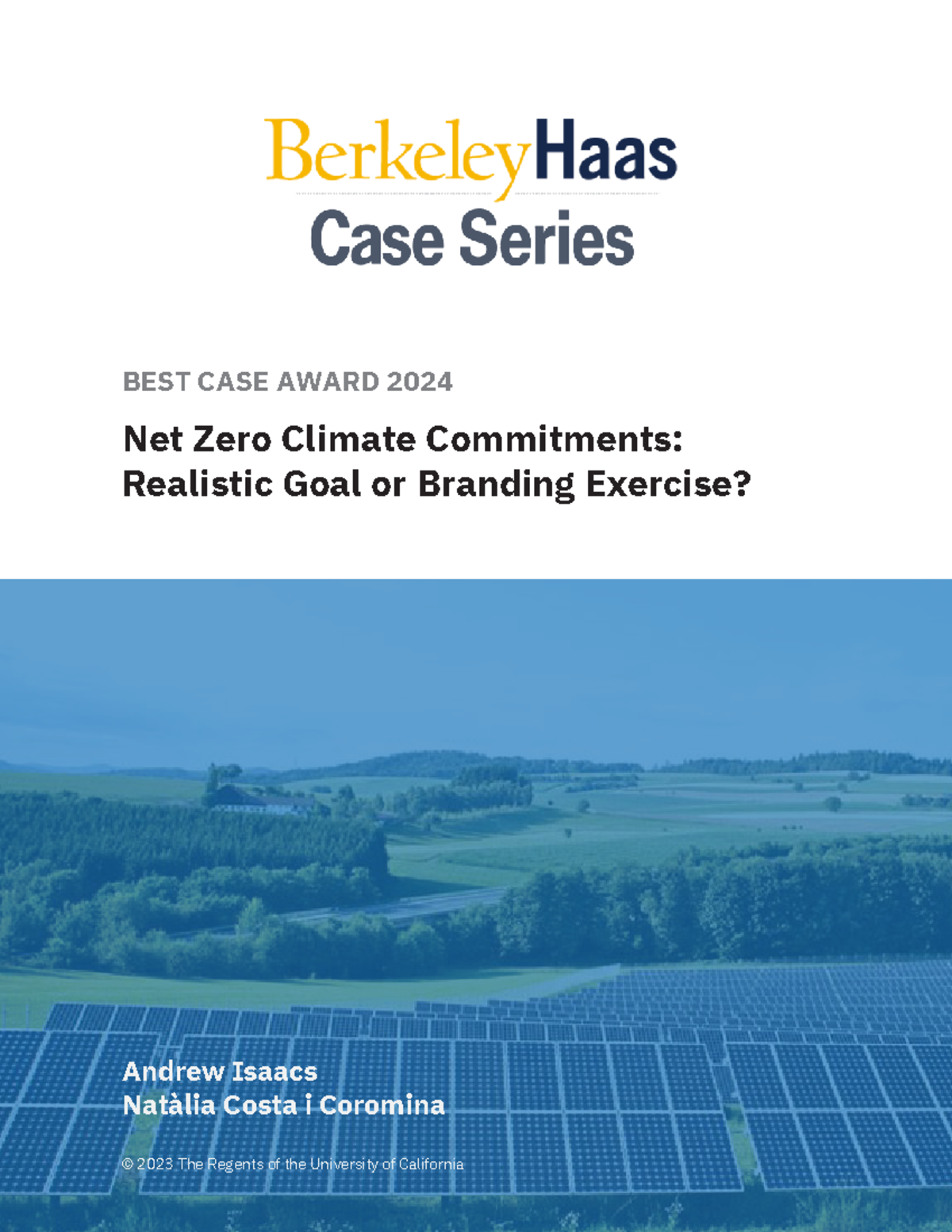 2024 best case award netzero - BEST CASE AWARD 2024 Net Zero Climate ...