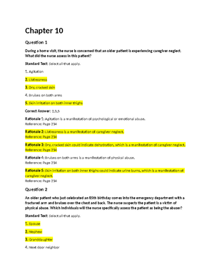 Exam View - Chapter 01 - Gerontology Test bank - Chapter 01 ...