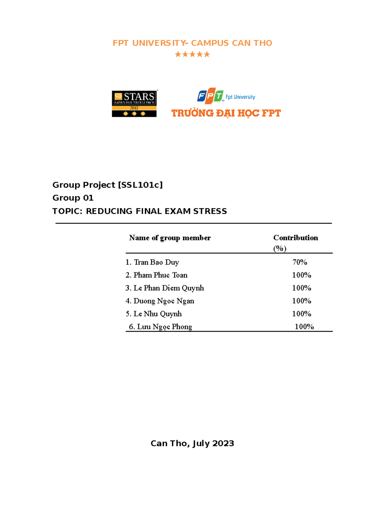 Final.group 1.GP - sadsvxcvb - FPT UNIVERSITY- CAMPUS CAN THO Group ...