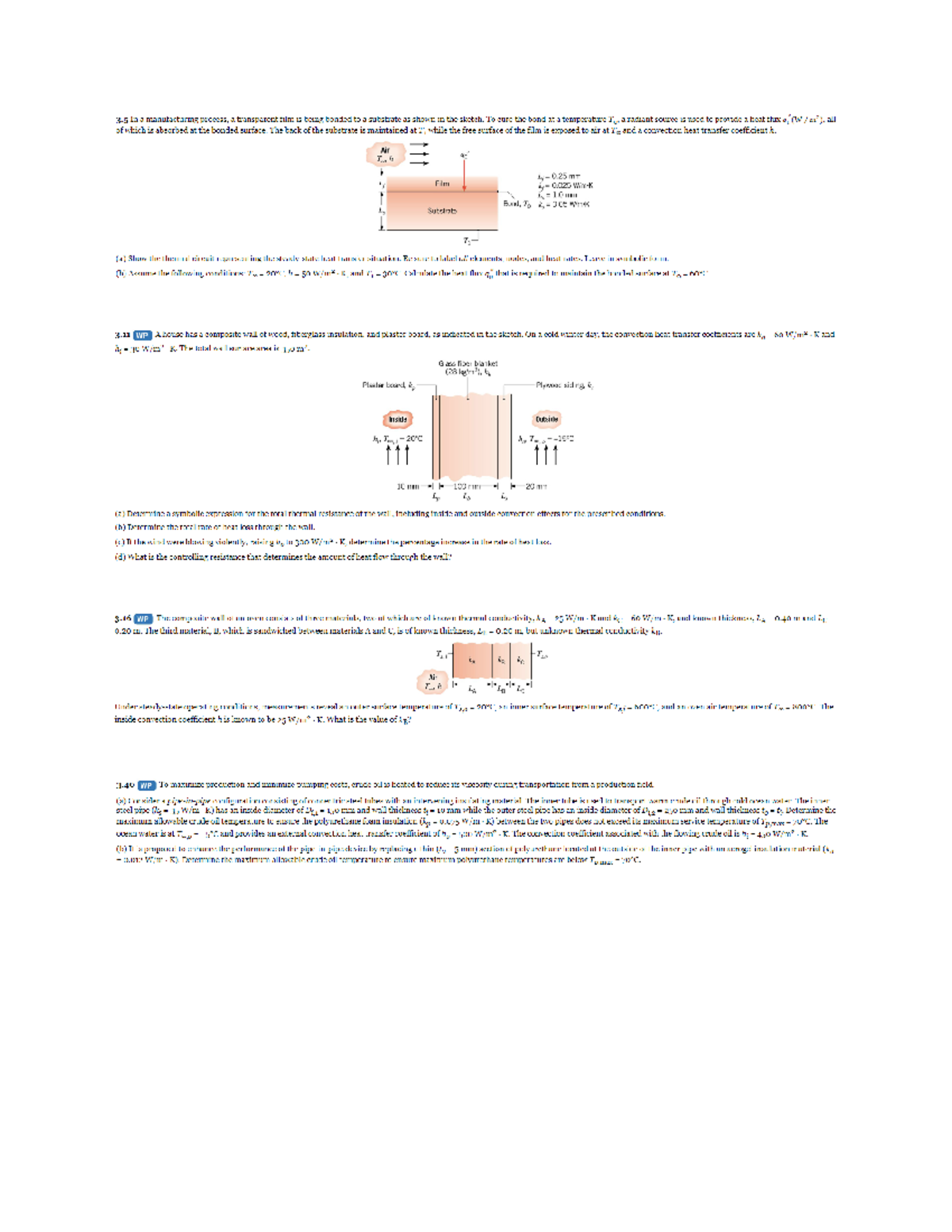 HW-3: Heat Transfer Analysis in Composite Walls and Thermal Circuits ...